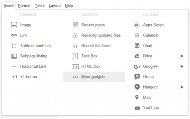 Import Excel spreadsheets and charts in Google Sites - SpreadsheetConverter