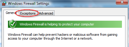 Where Is Firewall Settings In Windows Vista - tasteheavy