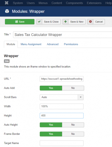 Import Excel spreadsheets and charts in Joomla - SpreadsheetConverter