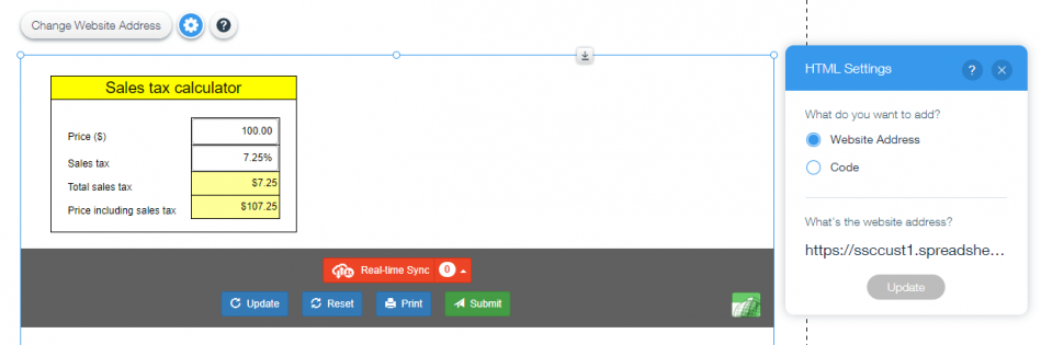 Import Excel Spreadsheets And Charts In Wix With Publish To Cloud